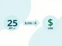 如何将25日元轻松兑换为美元